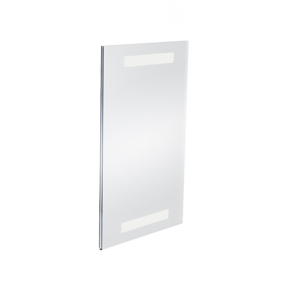 Azar Displays Self Adhesive Clear Acrylic Wall Sign Holder Frame 8.5" W ...