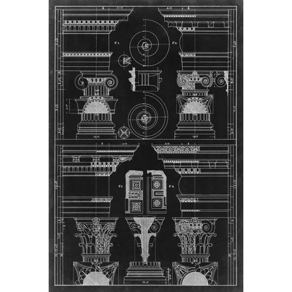 Williston Forge Architecture V by Vision Studio - Wrapped Canvas Print ...