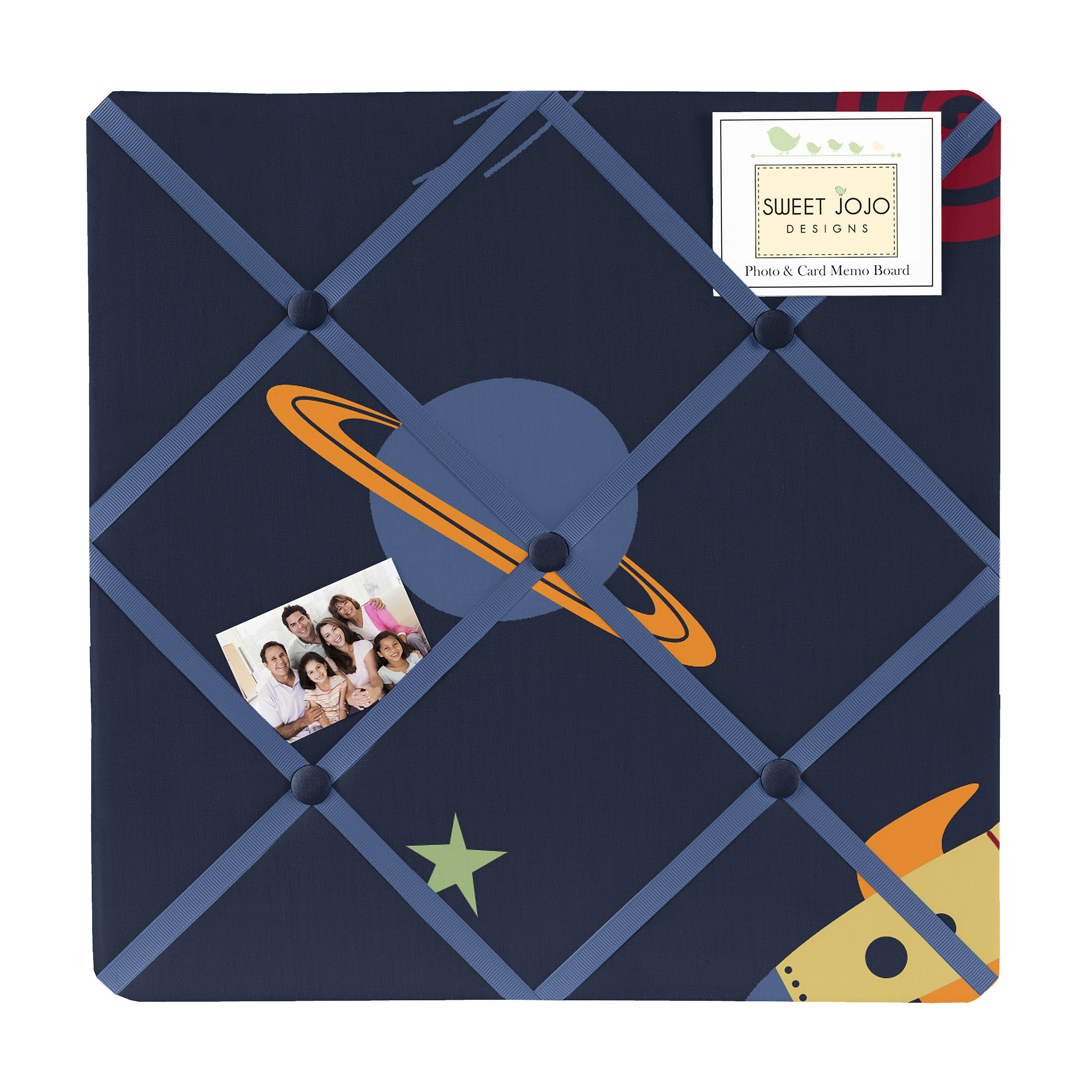 Sweet Jojo Designs Space Galaxy Wall Mounted Bulletin Board & Reviews ...