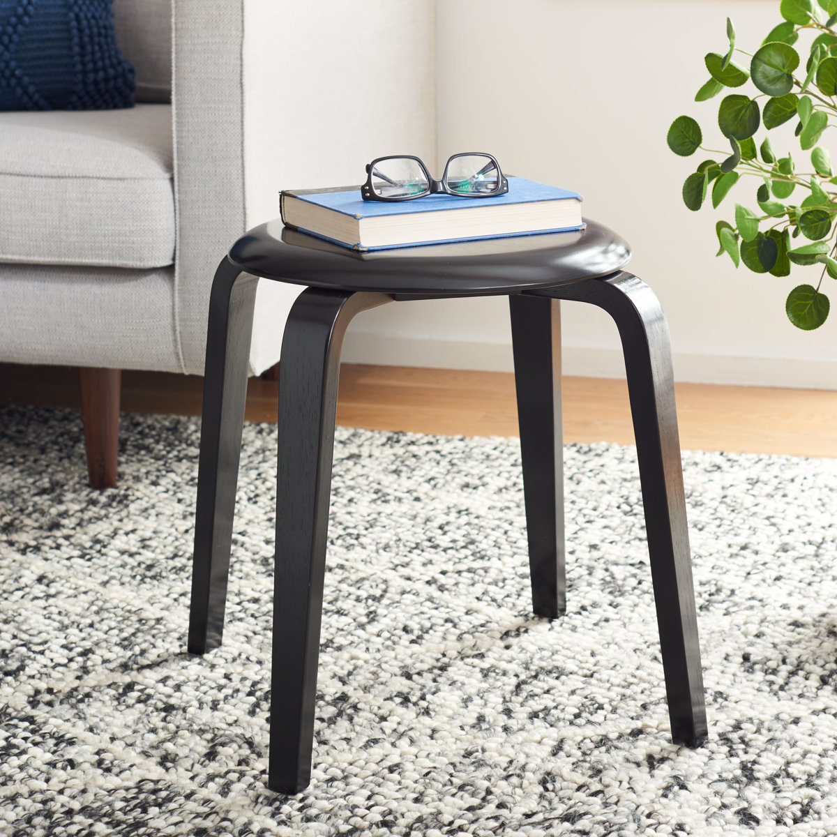 AllModern Luella Stackable Stool & Reviews | Wayfair
