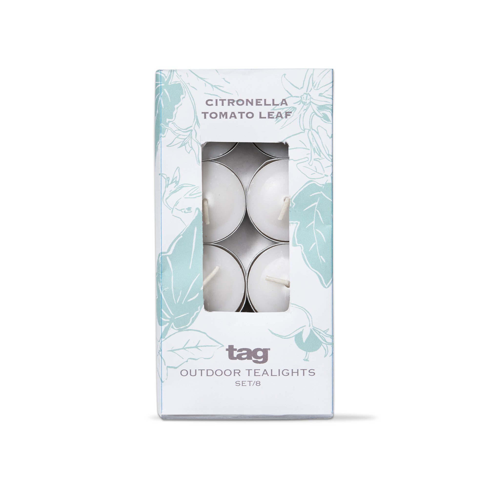 TAG Citro Tomato Lf Tealights S/8 | Wayfair