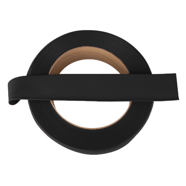 ROPPE Vinyl 0.08" Thick x 1440" Wide x 6" Length Wall Base in Black ...