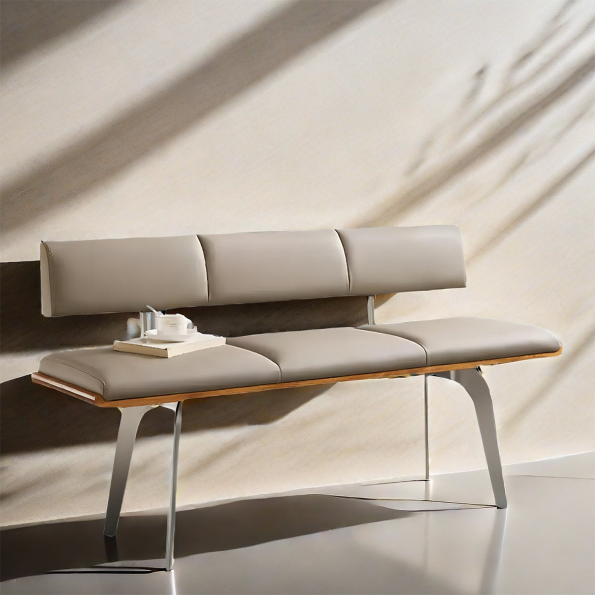 A UNIQUE LIGHT, LLC Dining Room Double Bench Sofa - Wayfair Canada