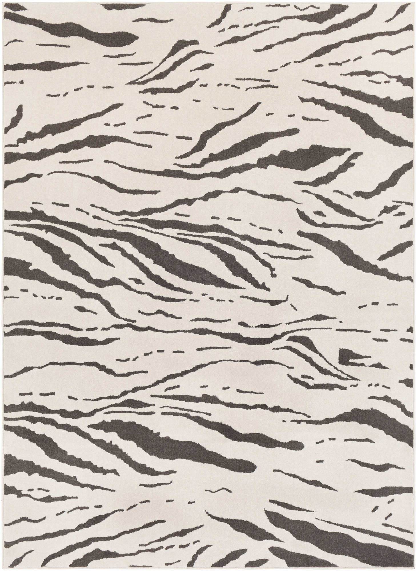 Union Rustic Calvo Abstract Charcoal/Beige Area Rug - Wayfair Canada