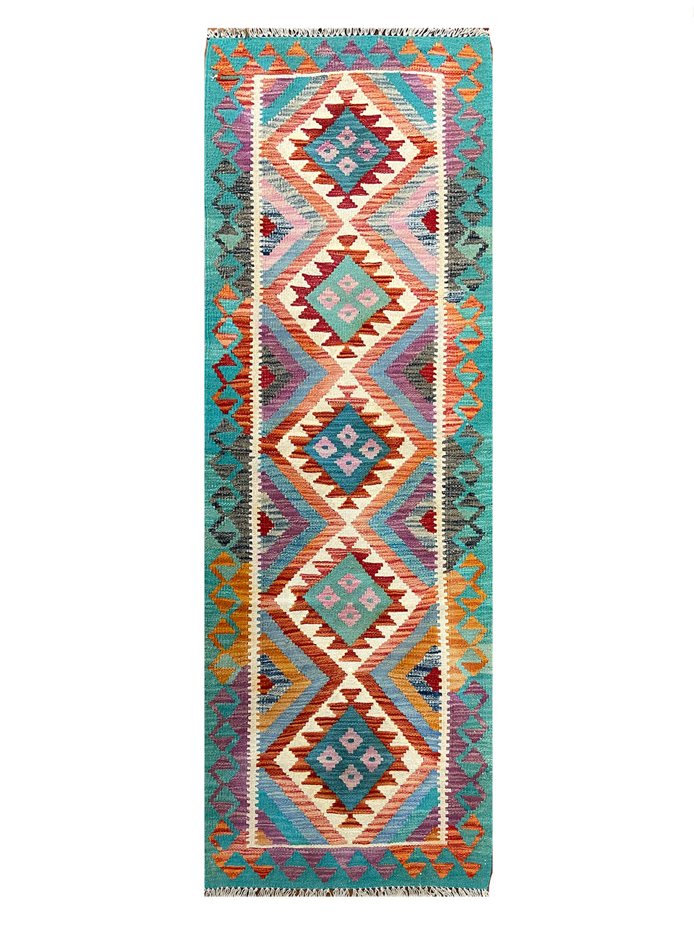 Union Rustic Jeimmy Southwestern Handmade Flatweave Runner 2'5" x 6'3 ...