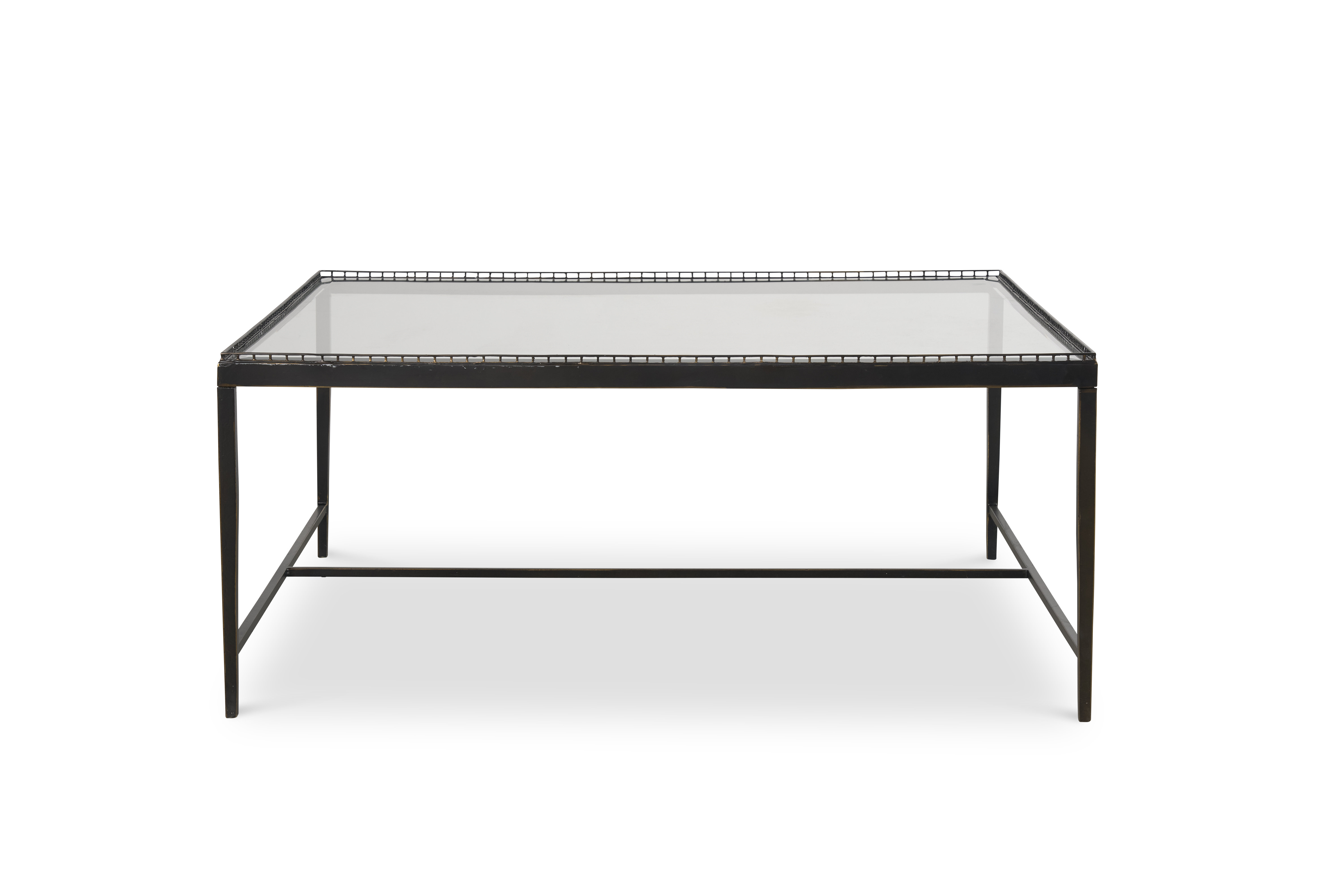 Century Logan Square Cocktail Table - Bronze | Perigold