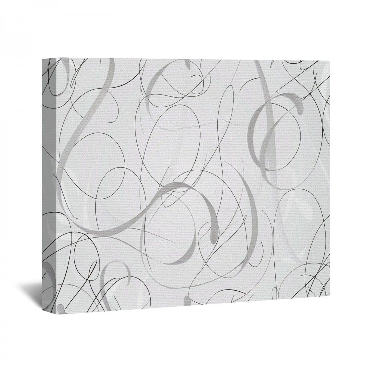 Ivy Bronx Swirls Canvas Wrap - Art Wall Decor - Wayfair Canada