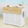 August Grove Mitzi Wood Kitchen Island & Reviews | Wayfair.co.uk
