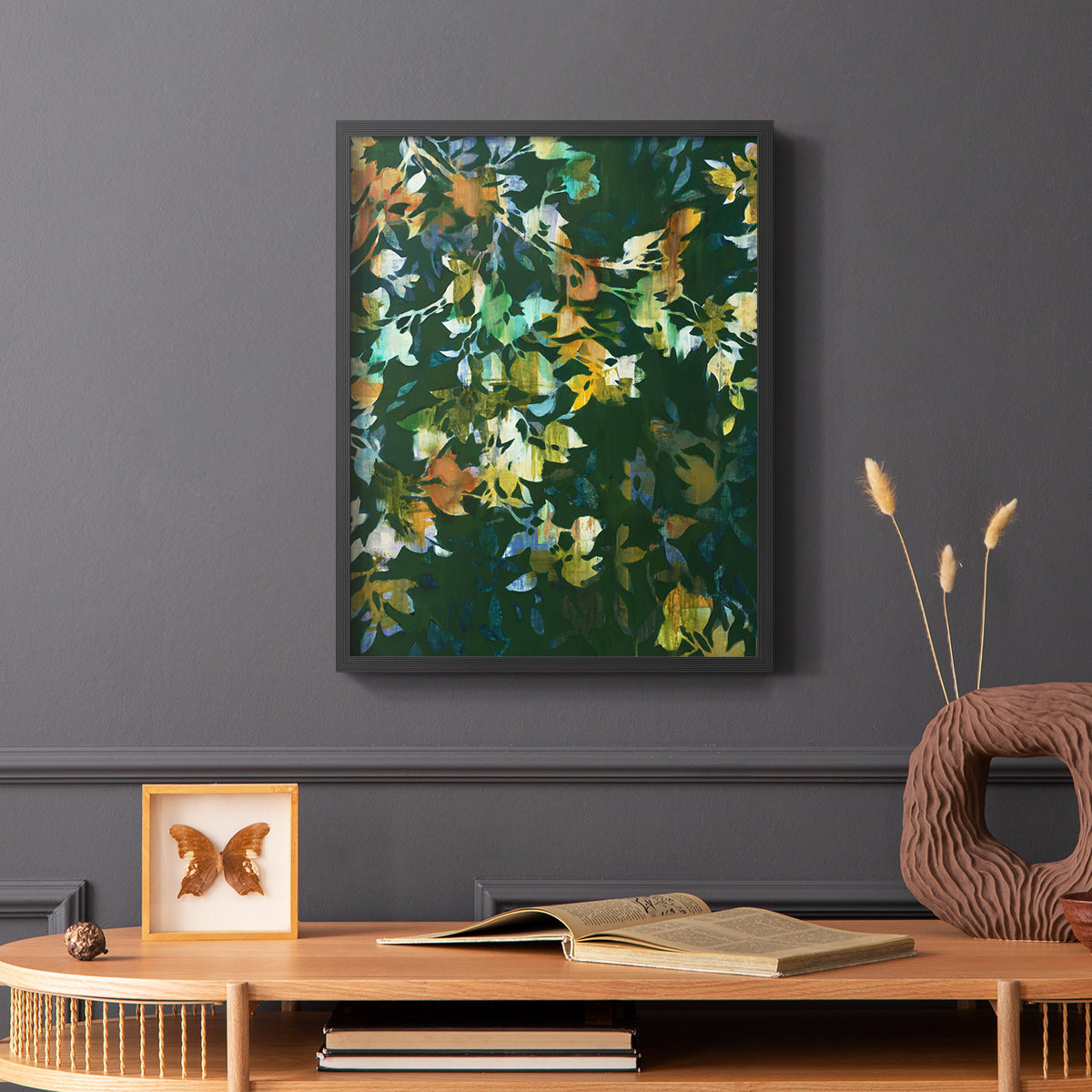 Winston Porter Whirlwind II Framed Print - Solid Wood - Wayfair Canada