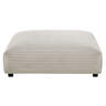 Modway Solace Modular Upholstered Armless Chair And Ottoman Set | Wayfair
