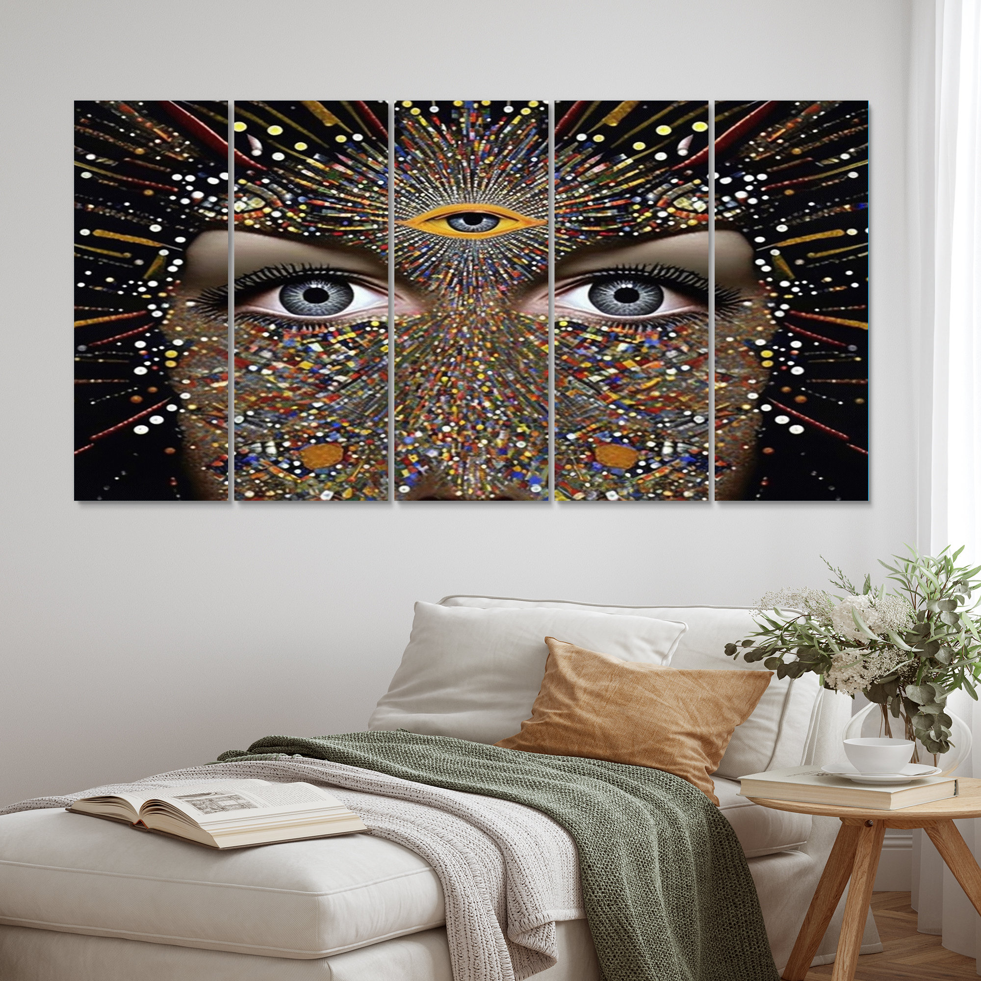 Bungalow Rose Sacred Vision Third Eye Vision - Modern Wall Decor - 5 ...