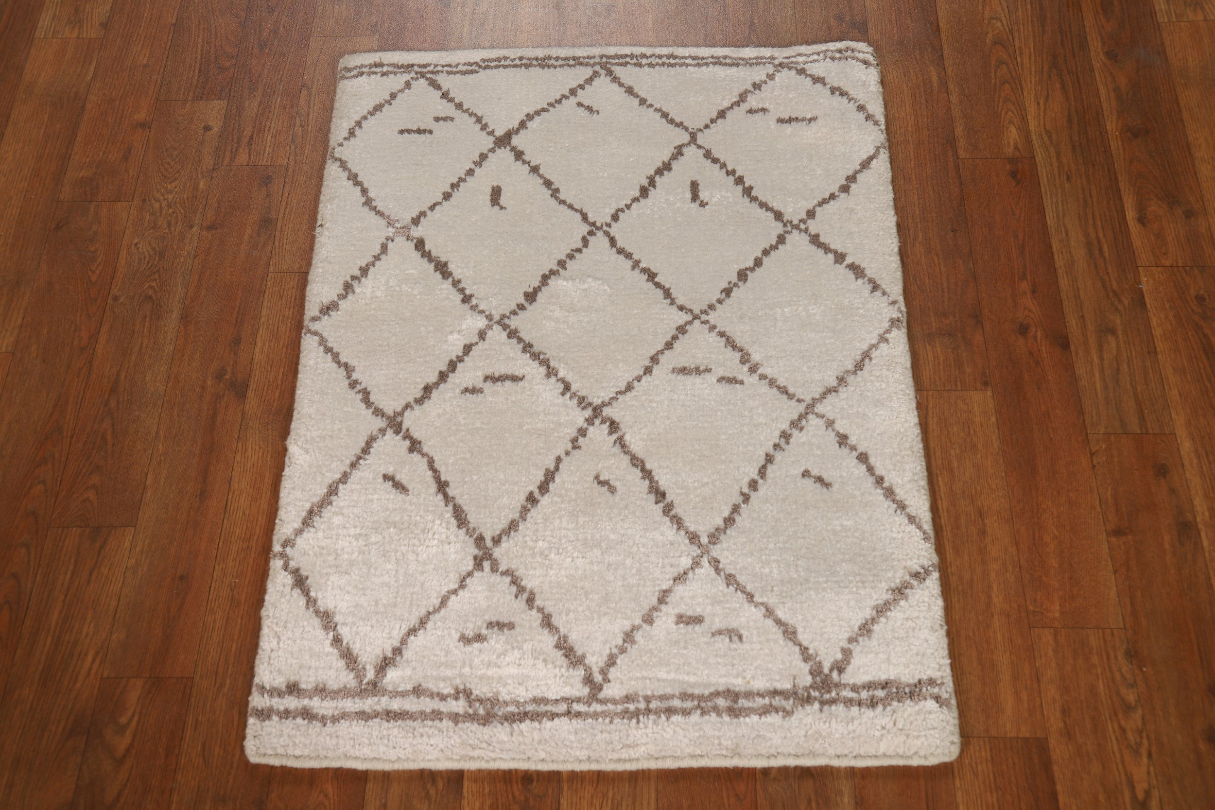 Union Rustic Trellis Wool Moroccan Oriental Accent Rug 2x3 | Wayfair
