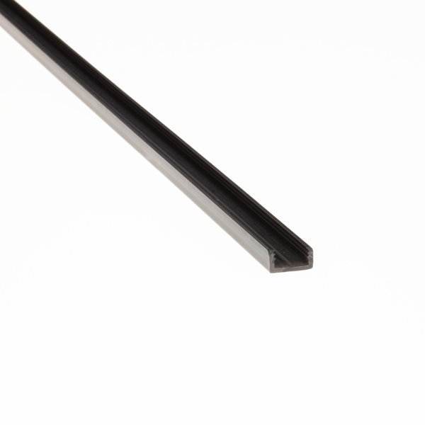 Shaw Thick 0.5" Wide x 93" Length Molding Track in Gray | Wayfair