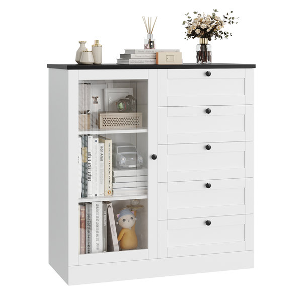 Lark Manor Commode pour homme 5 tiroirs l 32 po Amariz et Commentaires ...