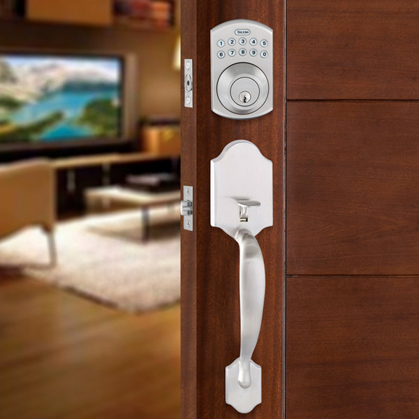Toledo Fine Locks Córdoba Handle Set with Electronic Deadbolt (Includes ...