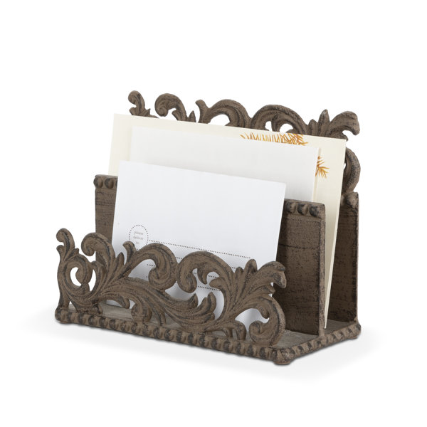 TGGC Scroll Style Metal Letter Sorter | Perigold