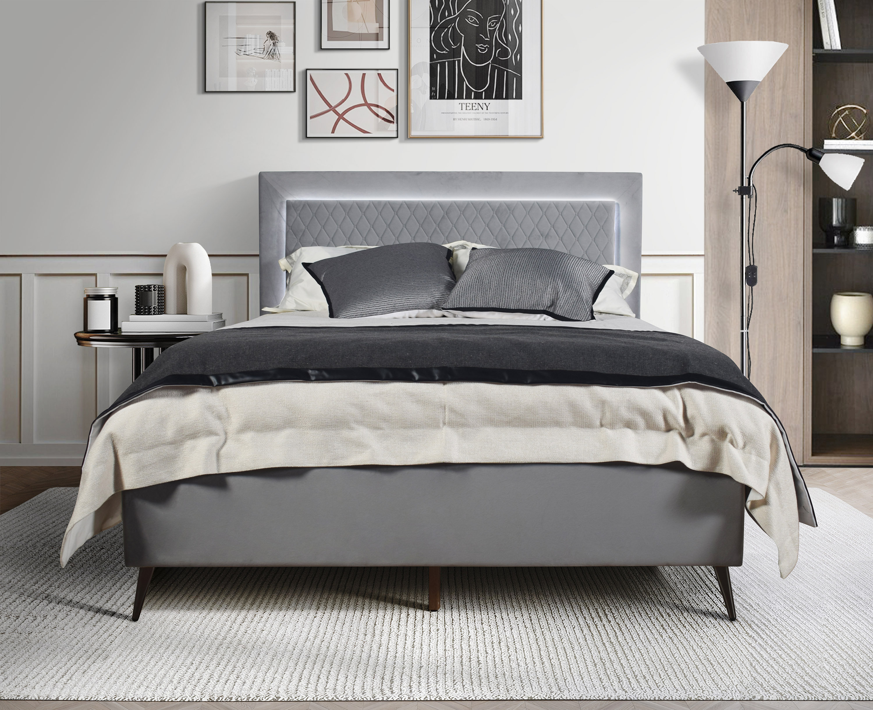 Ivy Bronx Hui Bed | Wayfair