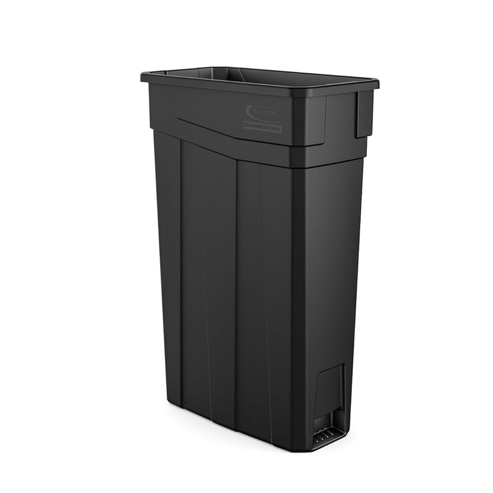 HOMEMAKERS PLAZA 23-Gallon Narrow Trash Can Without Handles - Durable ...
