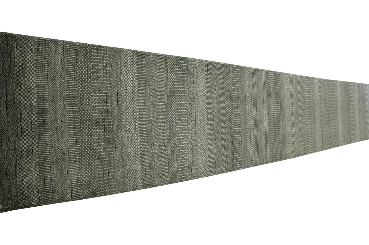 Isabelline Brancen One-of-a-Kind 2.7x15.6 Runner Area Rug Blue | Wayfair