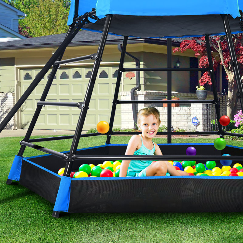Klo Kick Jungle Gym Climbing Dome With Monkey Bars For Kids & Reviews ...