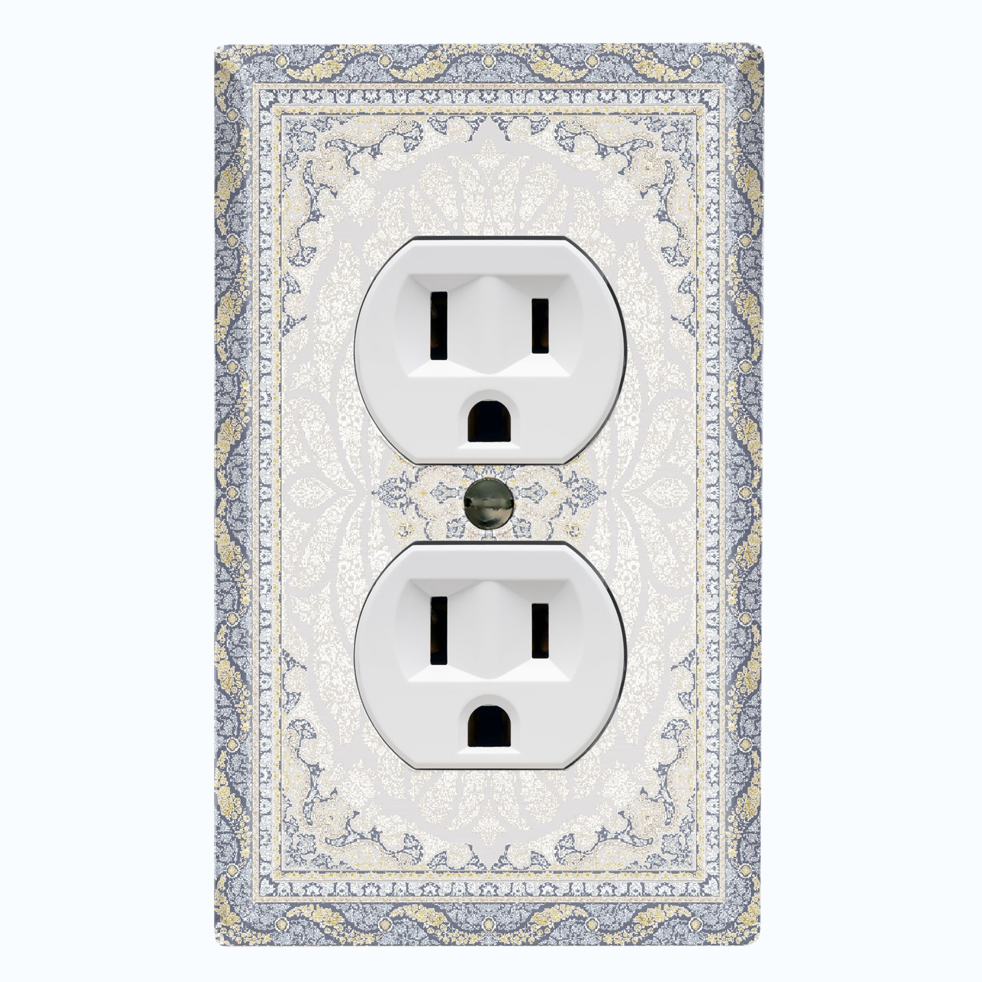 WorldAcc 1-Gang Duplex Outlet Wall Plate | Wayfair