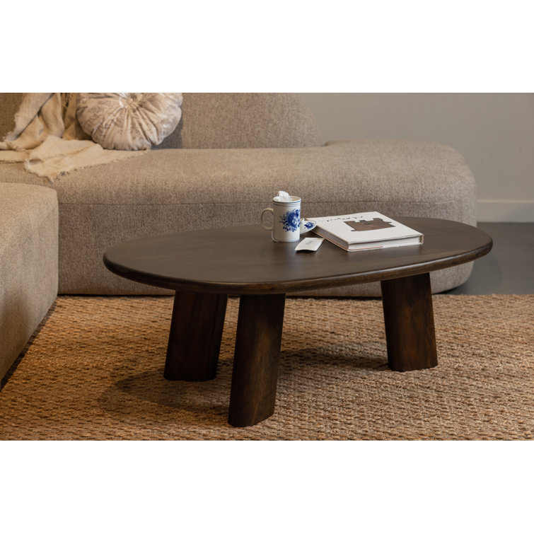 BePureHome Solid Wood 3 Legs Coffee Table | Wayfair.co.uk