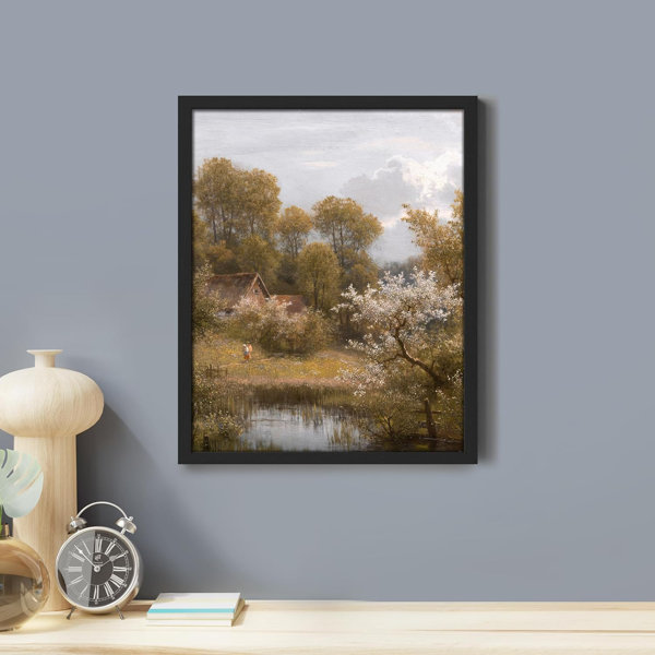 SIGNLEADER Paysage de marais, art mural, paysage naturel, décoration ...