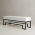 Willa Arlo Interiors Nimmons 54" Upholstered Bench & Reviews | Wayfair