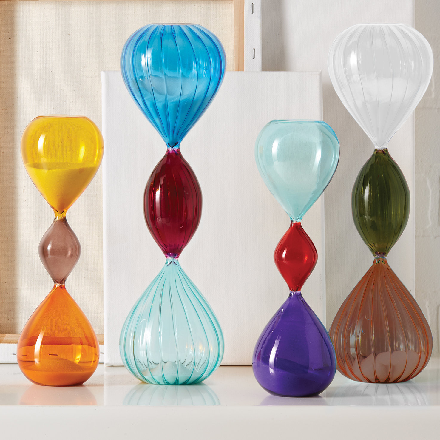 Corrigan Studio® Kitzi Handmade Furniture Sculpture/ Sand Timer ...