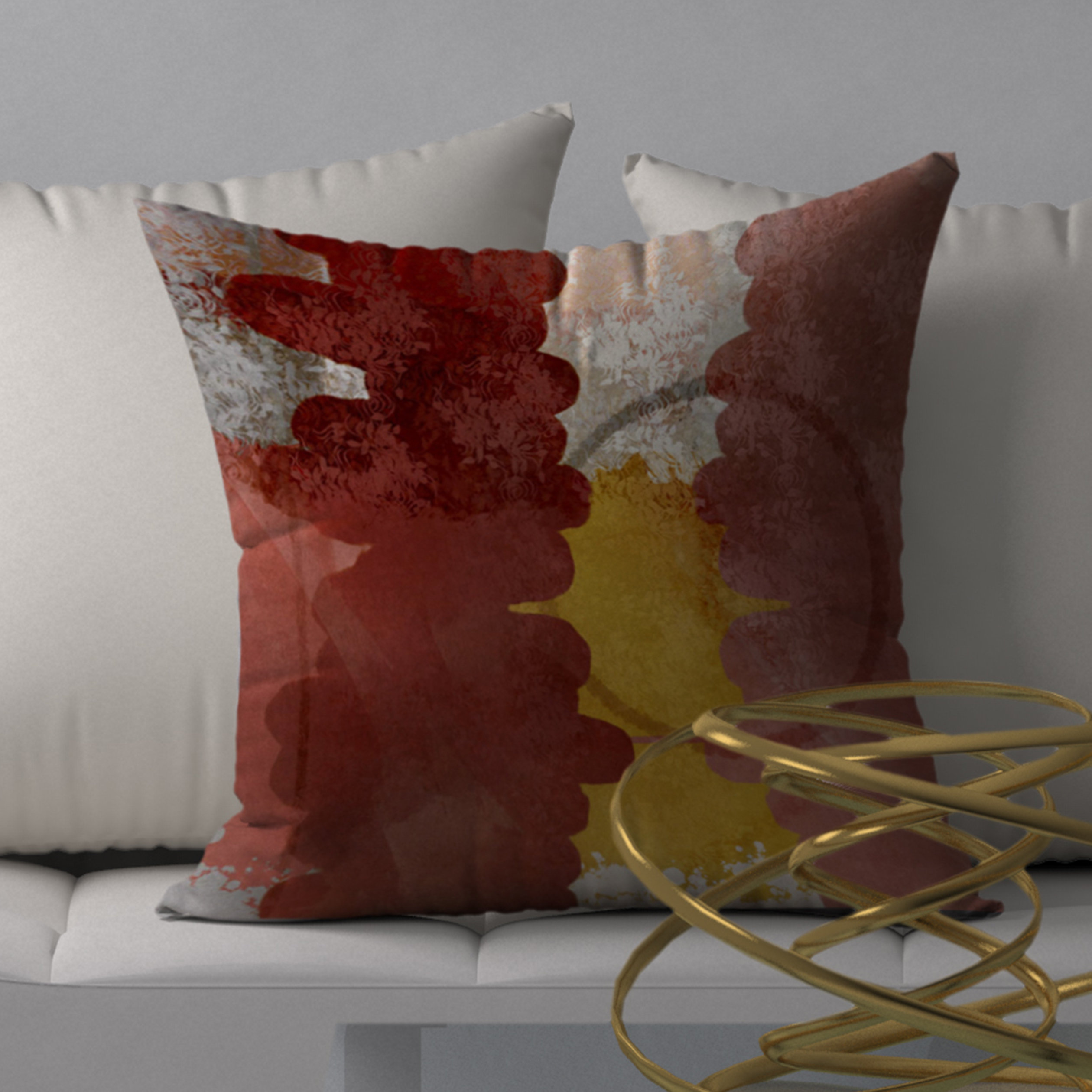LeRoi Products Easy Singular Modern Contemporary Decorative Throw ...