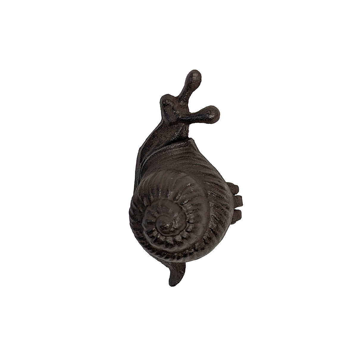 Arlmont & Co. Garden Snail Cast Iron Hide A Spare House Key Door Lock ...