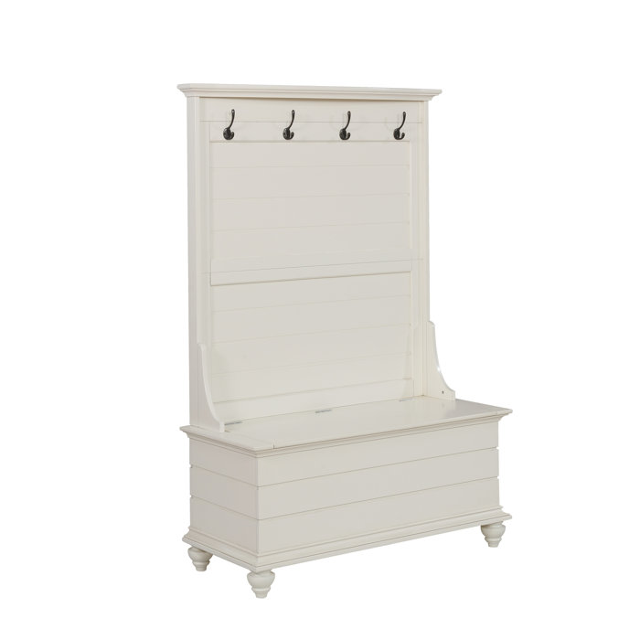 Darby Home Co Kittrell Hall Tree 40.5'' Wide with Bench & Reviews | Wayfair
