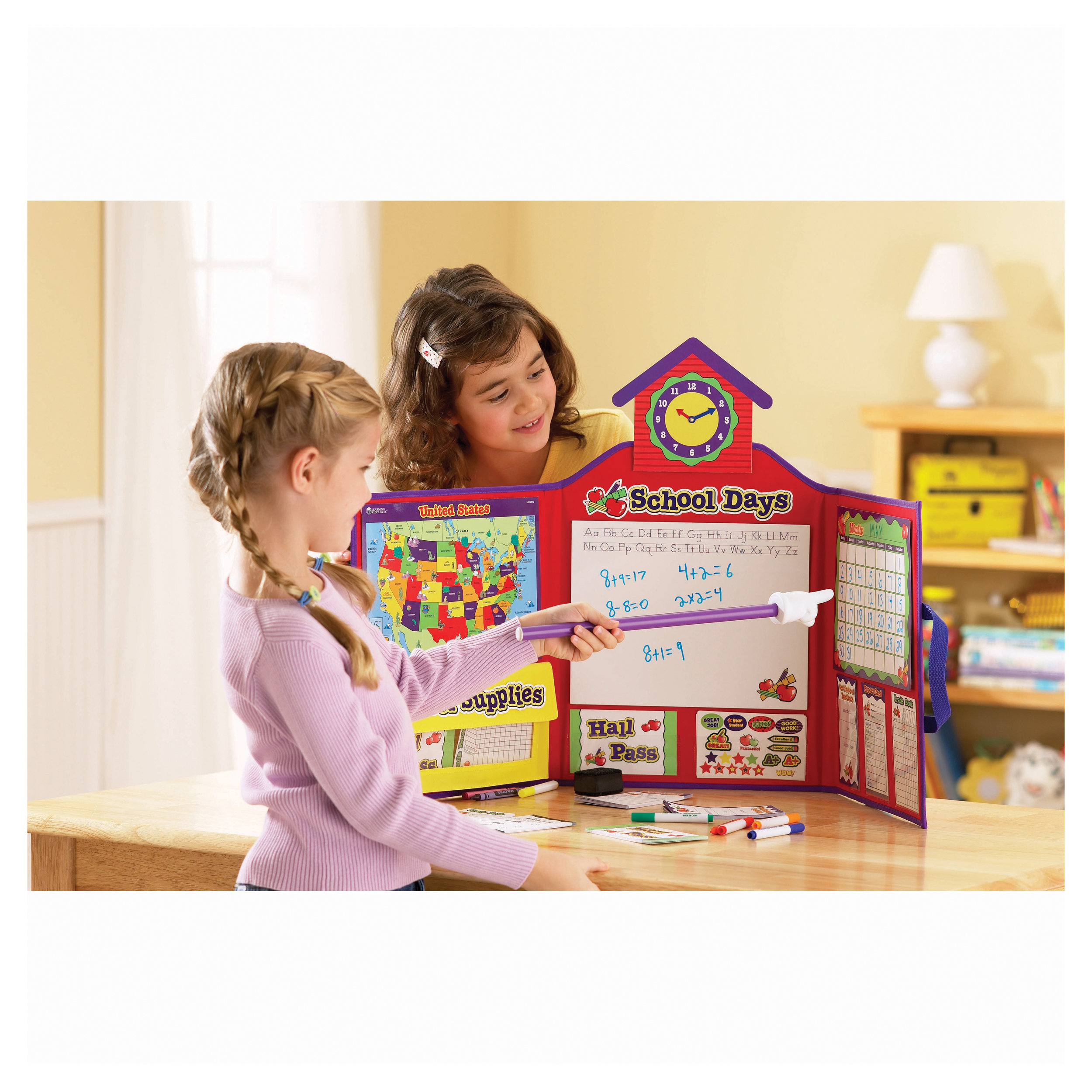 Learning Resources Pretend & Play School Set W/US Map & Reviews | Wayfair