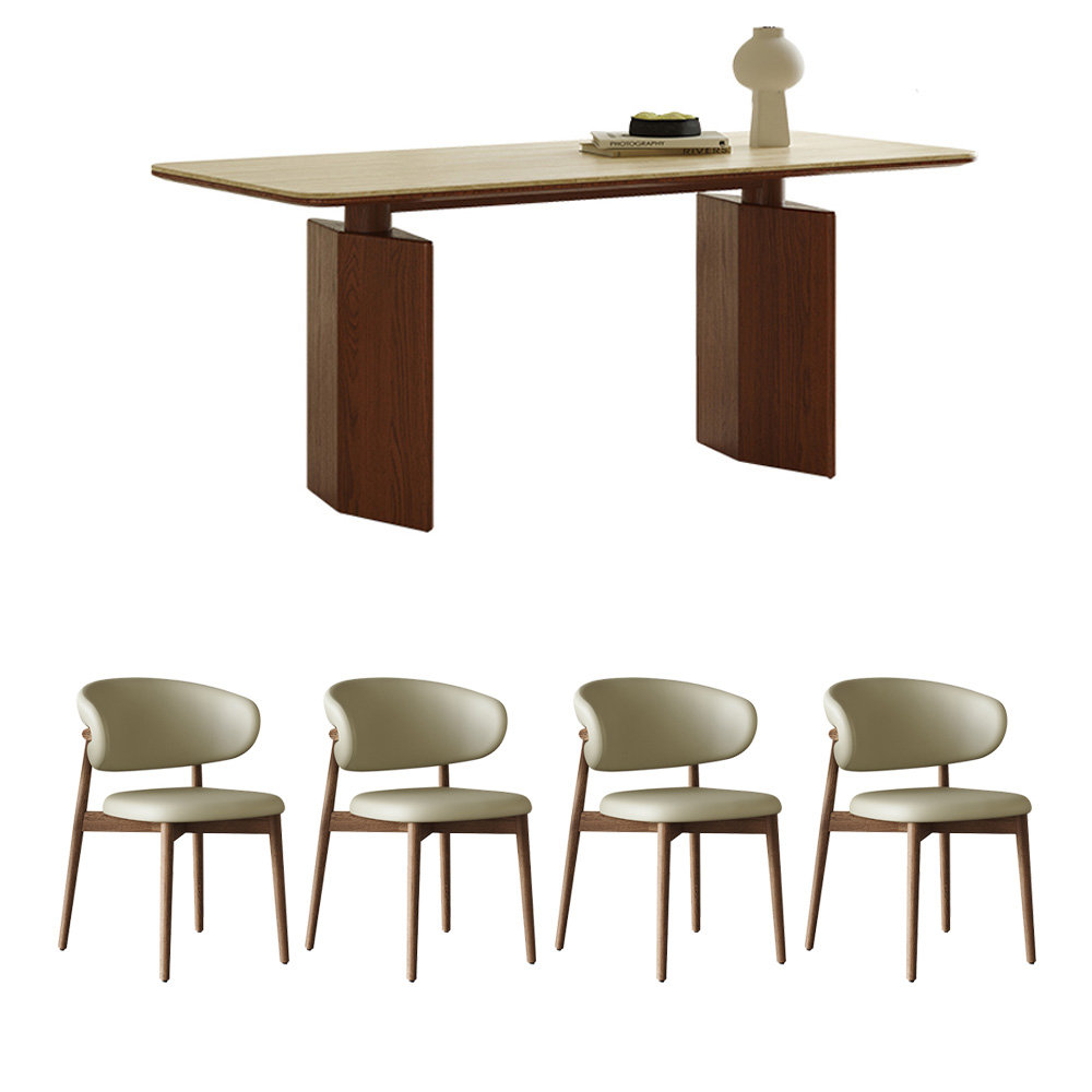 MRzenghong Vintage simple dining table set | Wayfair