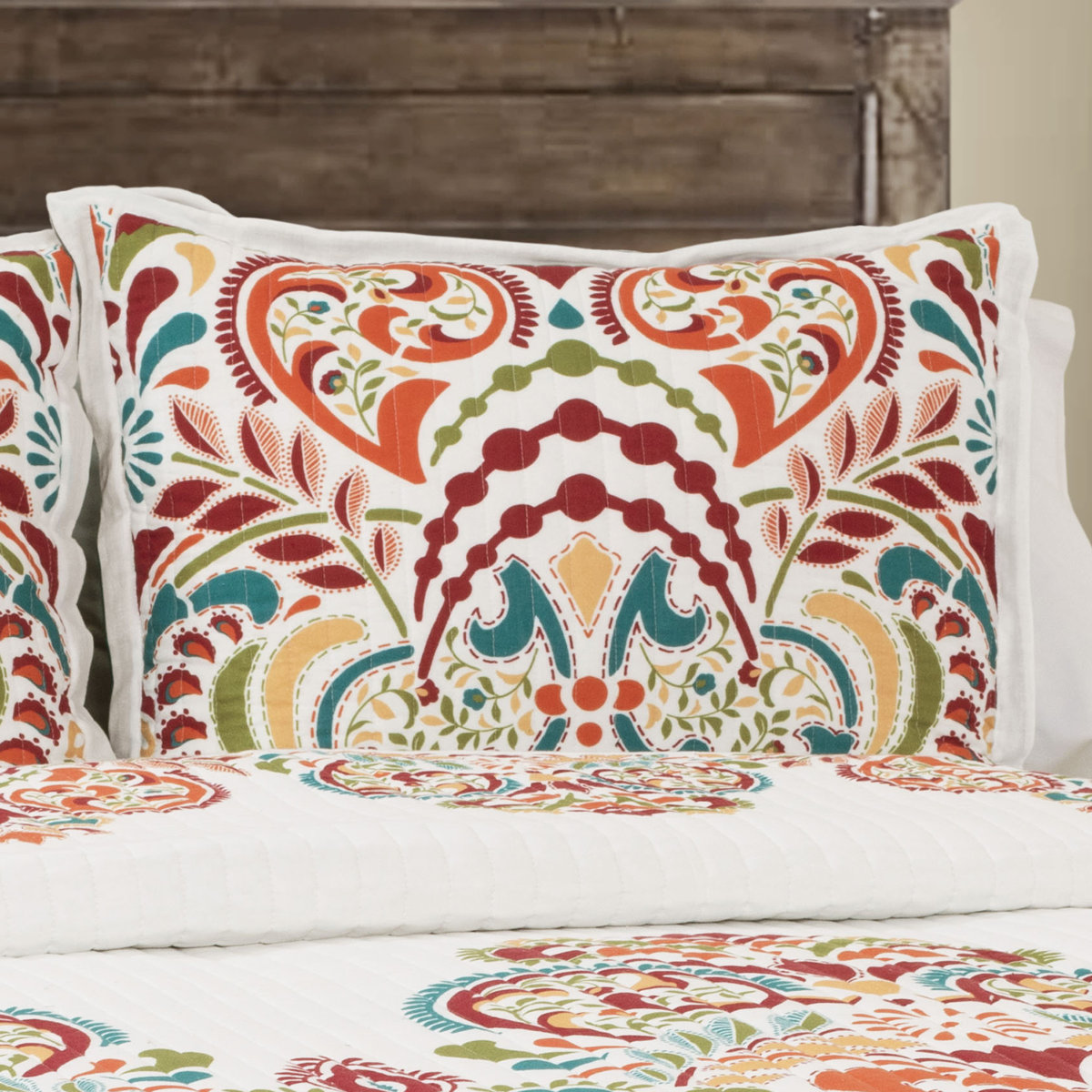 Lush Decor Clara Reversible Traditional 3 Piece Quilt Set & Reviews ...