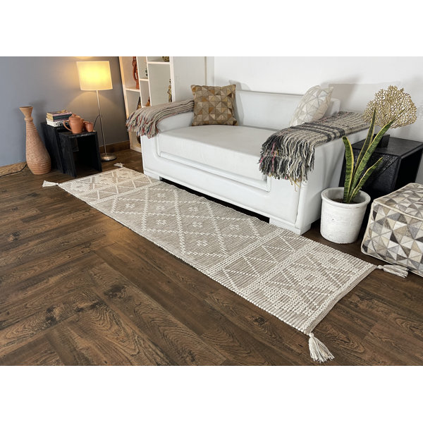 Foundry Select Flatweave Taupe Rug | Wayfair