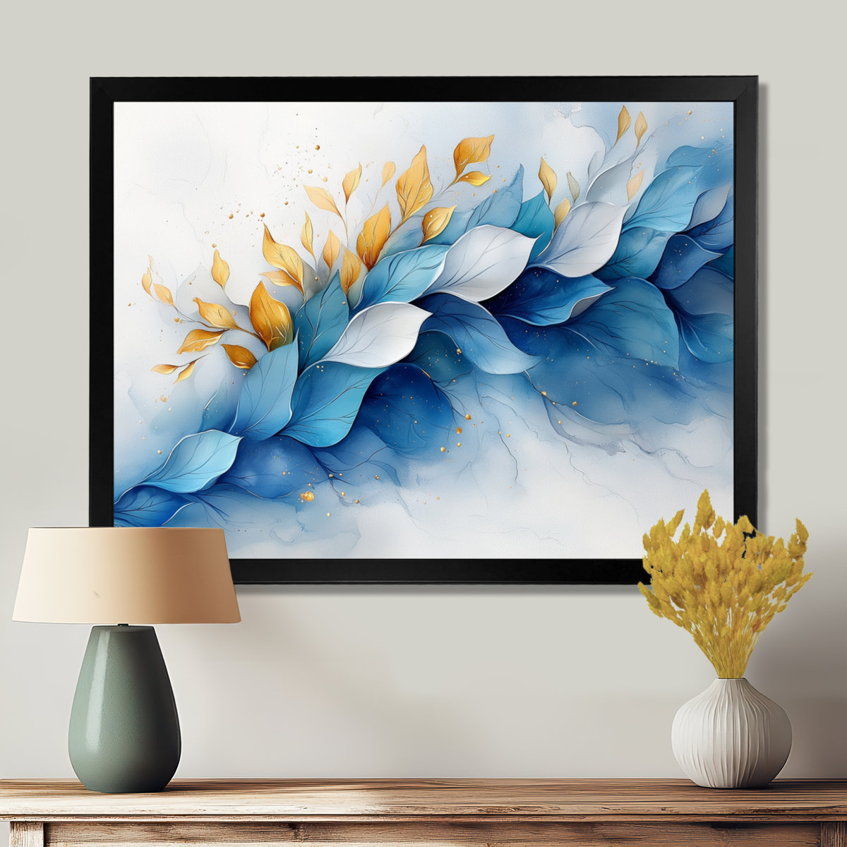 Mercer41 Renfroe - Floral Canvas Art Print | Wayfair