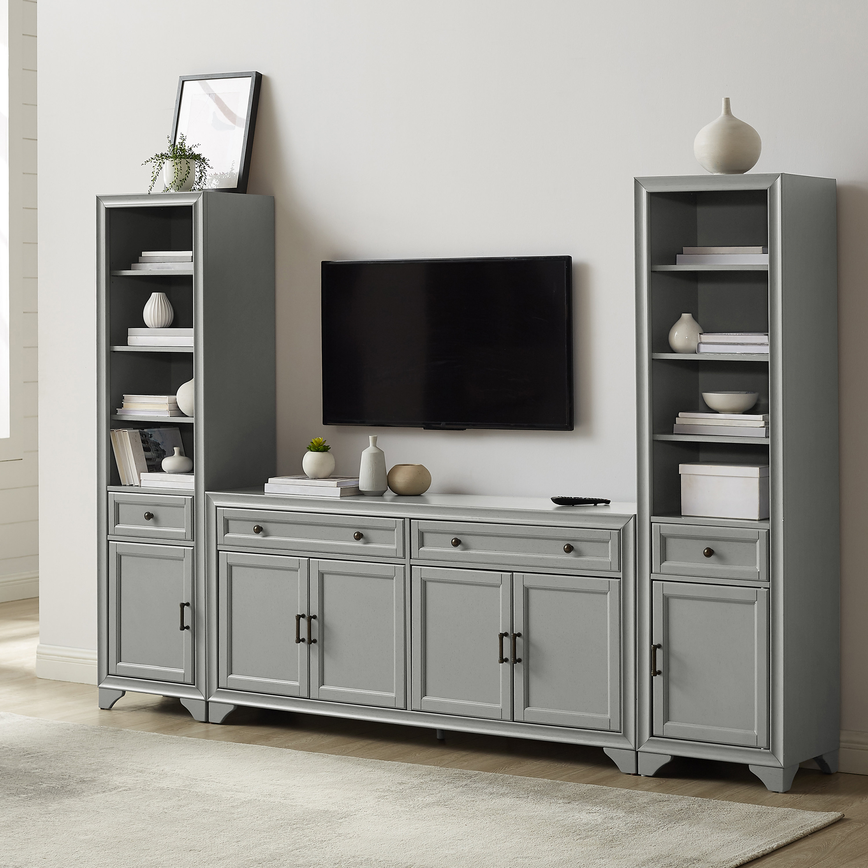 Crosley Tara Entertainment Center for TVs up to 65" & Reviews | Wayfair