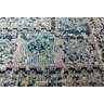 Darya Home Arletha Collection Transitional Geometric Area Rug Teal ...
