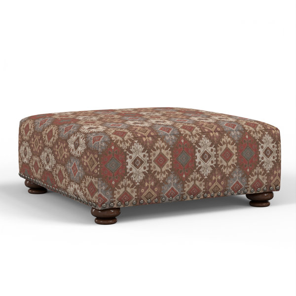 Bungalow Rose Tiffini Upholstered Ottoman & Reviews | Wayfair