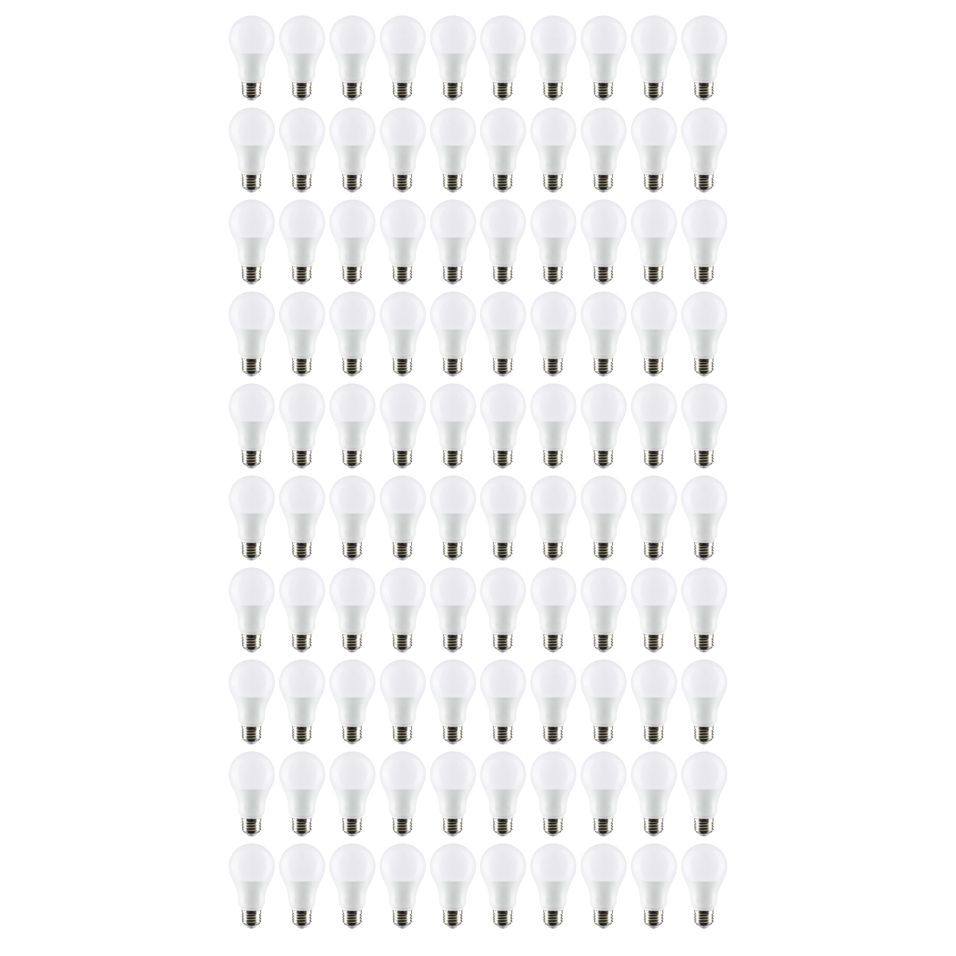 Satco 14 Watt (100 Watt Equivalent), A19 LED, Non-Dimmable Light Bulb ...