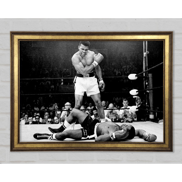 Brayden Studio Muhammad Ali Knockout - Print | Wayfair.co.uk