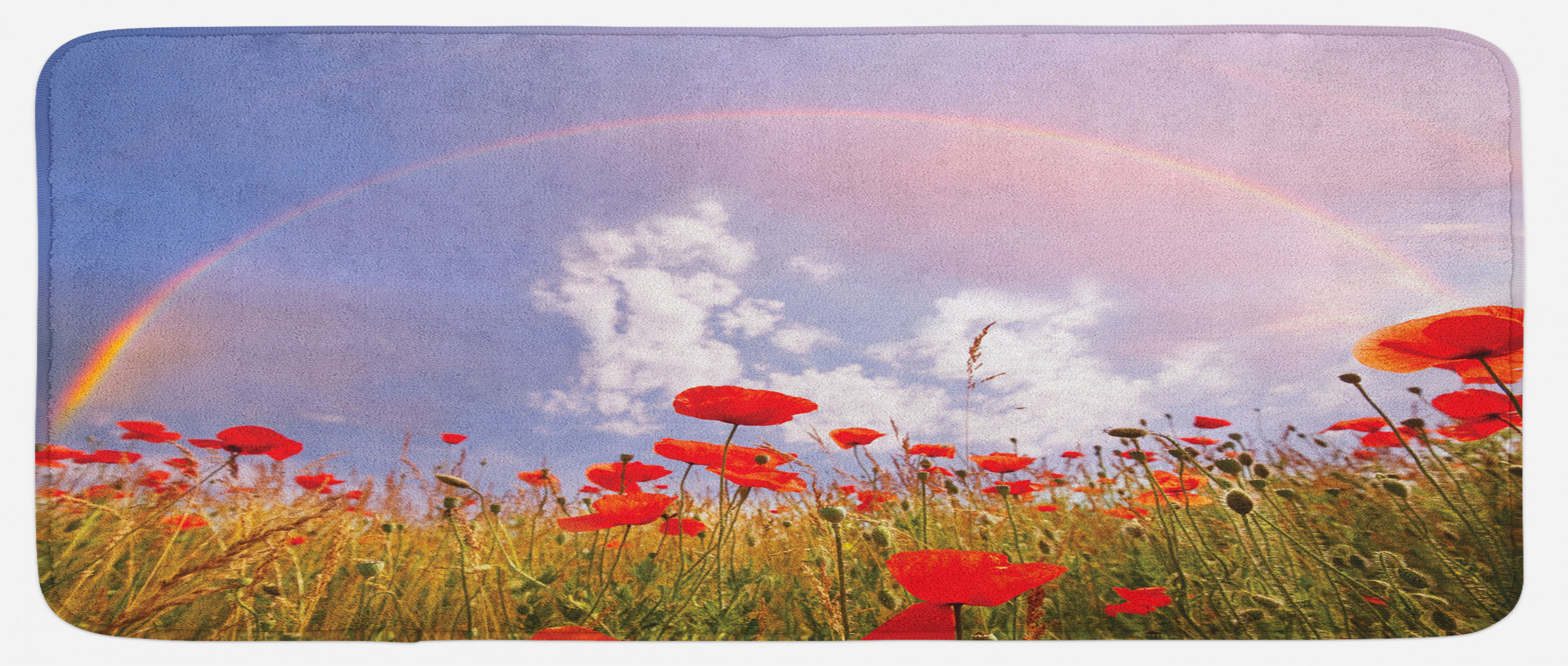 East Urban Home Poppy Kitchen Mat | Wayfair