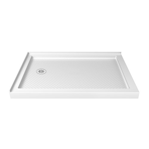 DreamLine SlimLine 2 3/4 in. H Double Threshold Shower Base | Wayfair