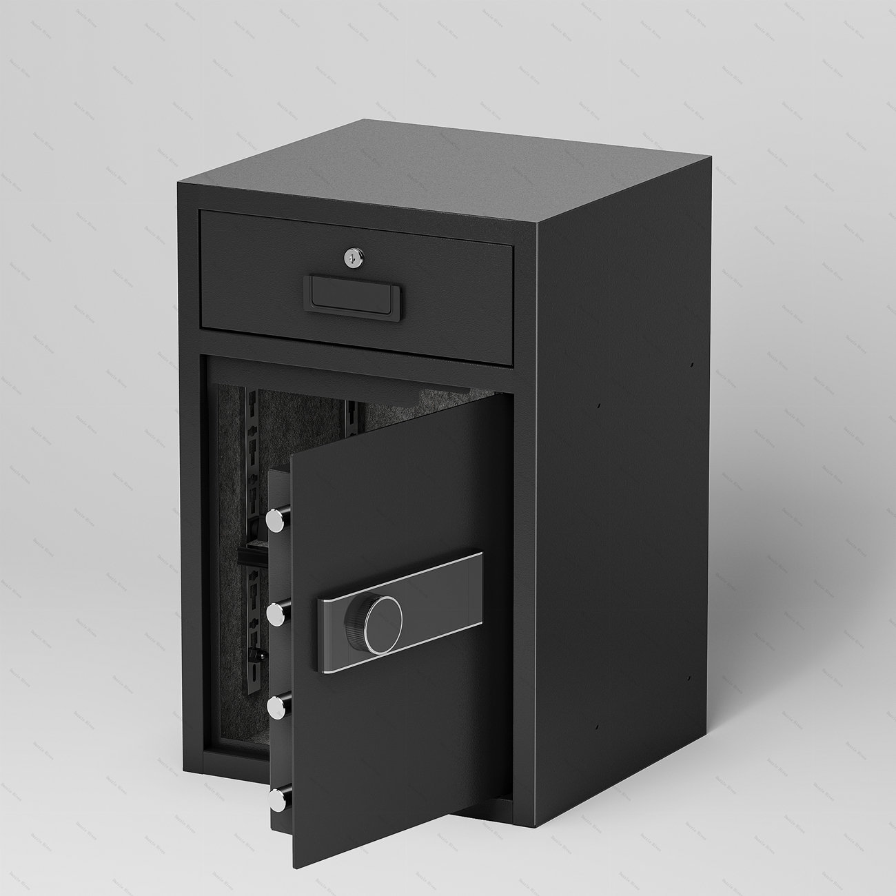 Dazzle Hives Business Coin - Slot Storage Safe w/ Electronic Lock, 2 ...