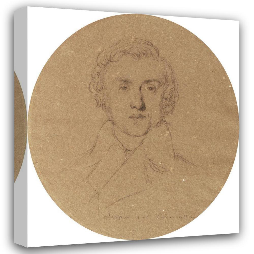 Red Barrel Studio® "Portrait of Fryderyk Chopin" by Luigi Calamatta ...