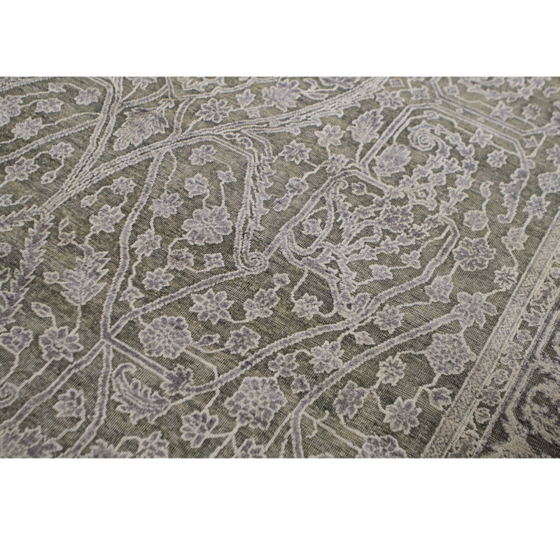 Bokara Rug Co., Inc. Neo Villa Hand-Knotted Oriental Area Rug in Gray ...
