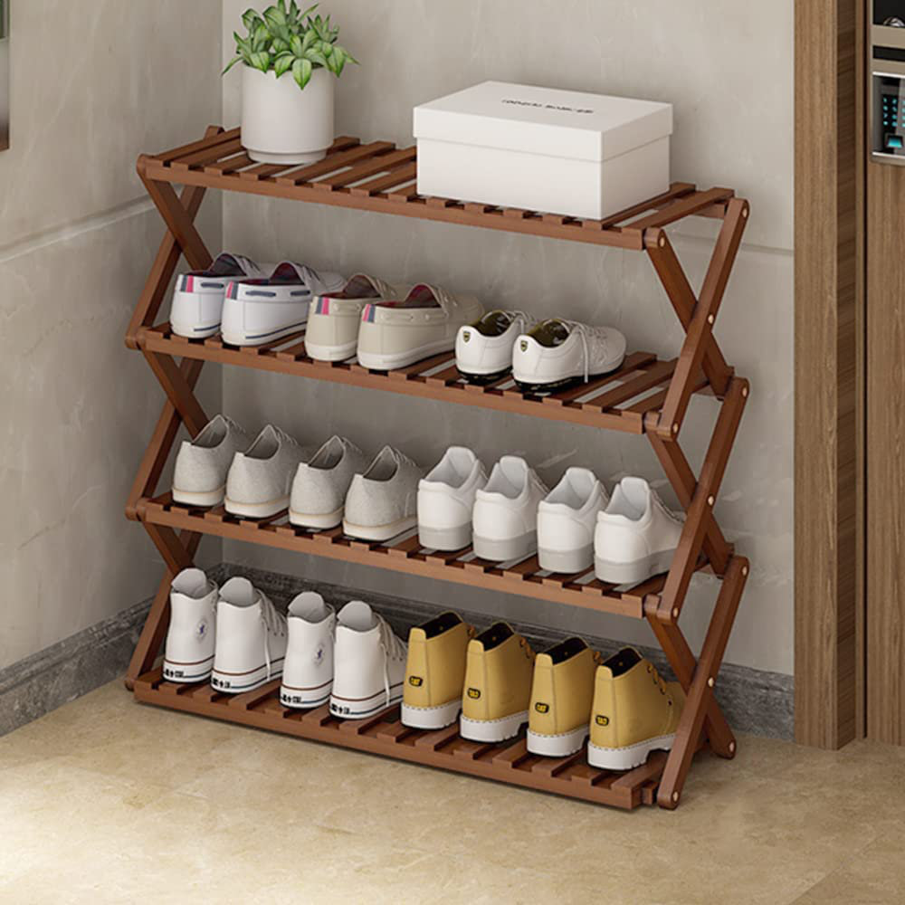 Rebrilliant 16 Pair Shoe Rack | Wayfair