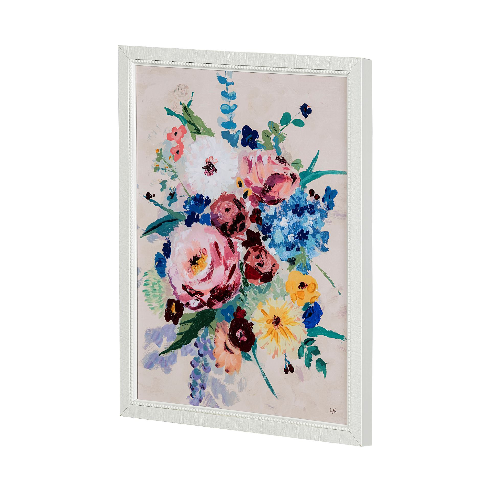 Red Barrel Studio® Farmhouse Flowers I by Barbara Fleming a Hand ...