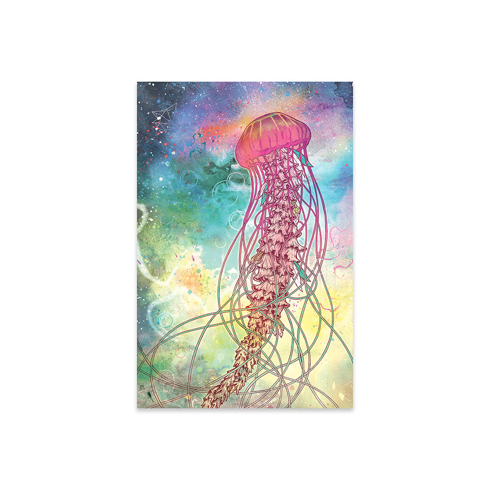 Dovecove Space Jelly Print On Acrylic Glass | Wayfair